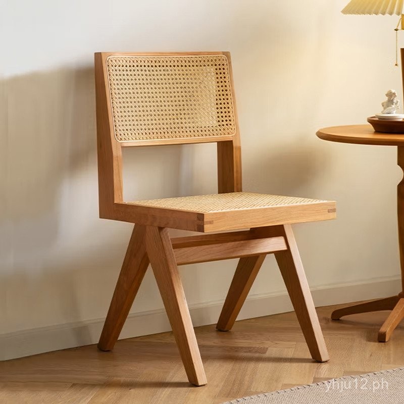Chandigarh Chair Nordic Home Japanese Style Rattan Backrest Chair ...