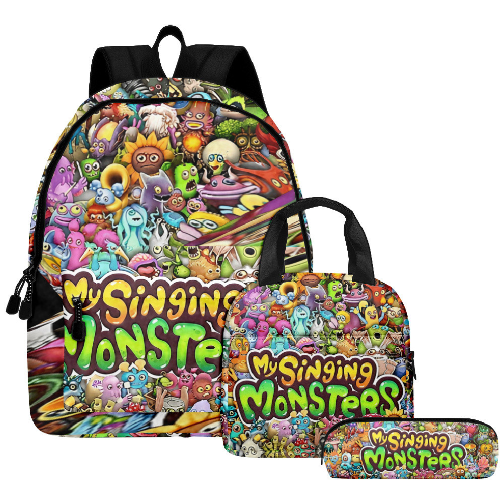 my singing monster backpack for kids A1 | Shopee Philippines