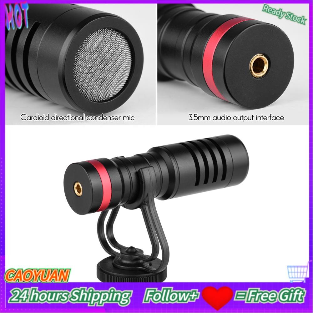 Caoyuanstore Cardioid Directional Condenser Microphone with Anti-Shock ...