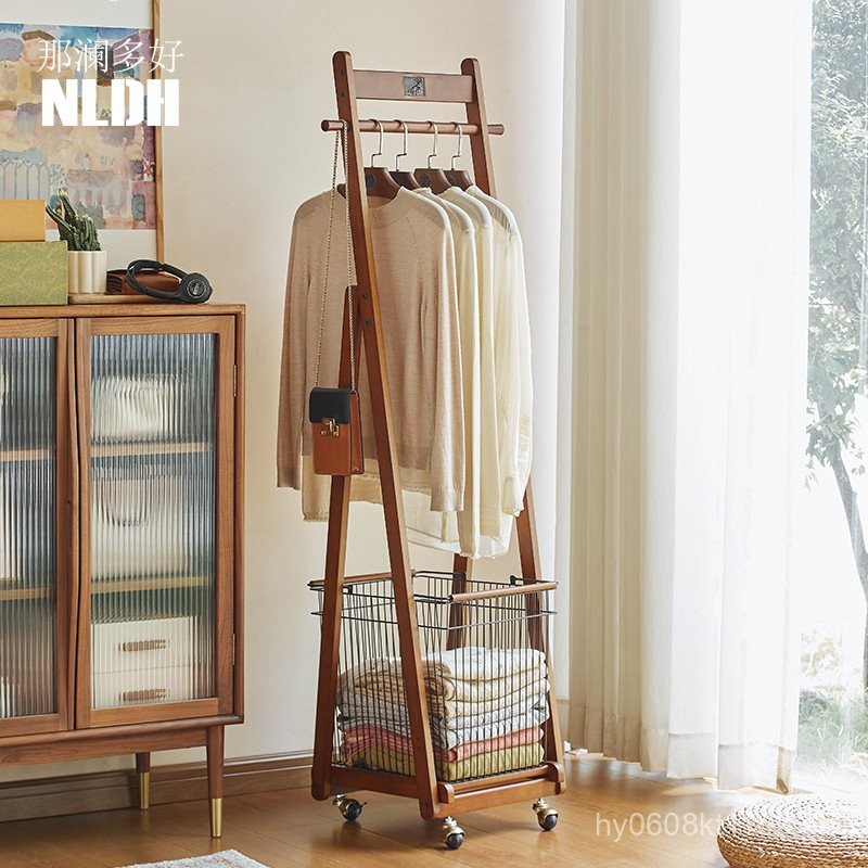 Corner Movable Dirty Clothes Hamper Small Floor-Standing Vertical ...