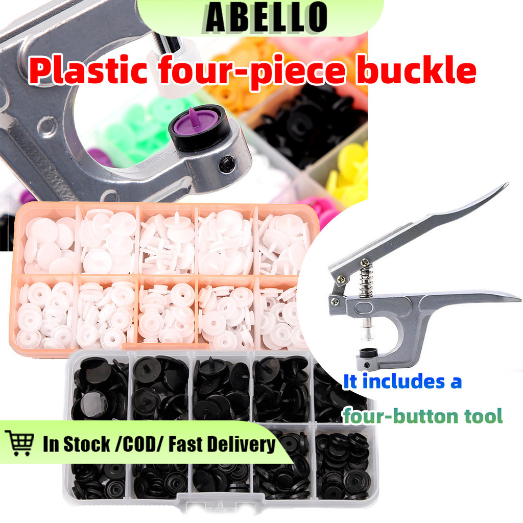 Plastic Snap Button T5 and Metal Snap Button Plier Fastener Press ...