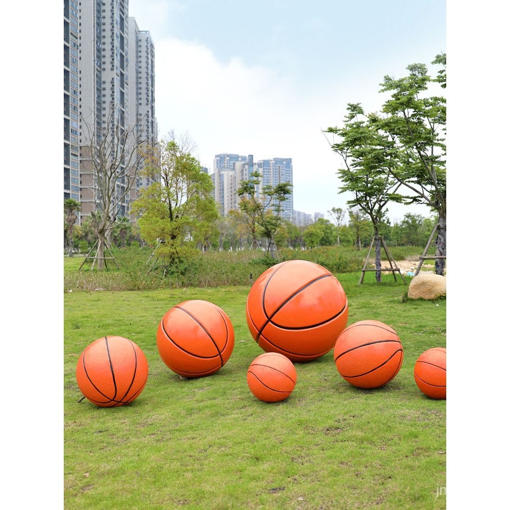 Simulation Basketball Sculpture School Stadium Kindergarten Outdoor ...