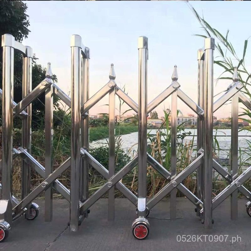 Aluminum Alloy High-Speed Retractable Door Isolation Sliding Gate ...