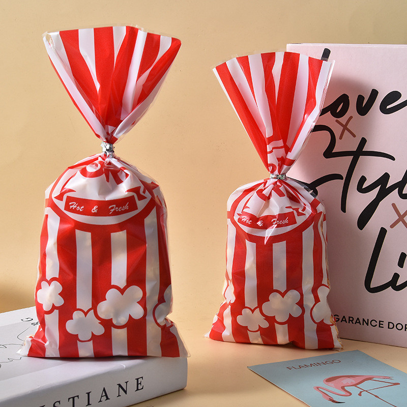 50pcs Popcorn Special Bag Popcorn Boxes Popcorn Paper Bags Popcorn ...