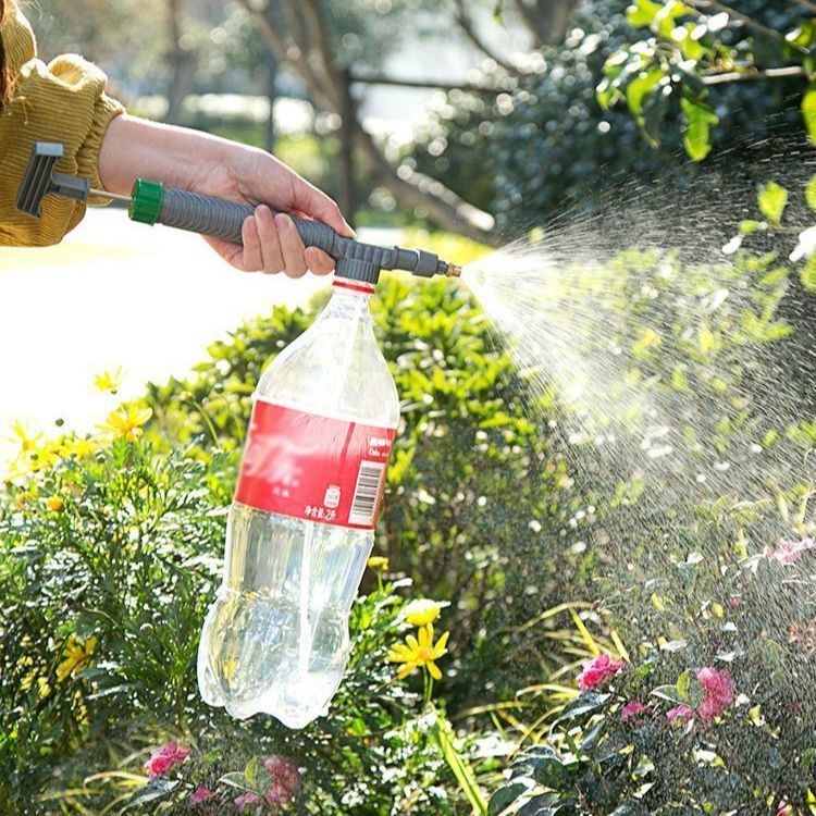 Multi-purpose Pneumatic Watering Can Cleverly Modified from a Coke ...