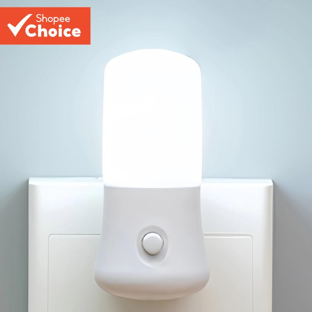 Led Manual On/off Switch Plug-in Night Light Bright Indoor Light ...