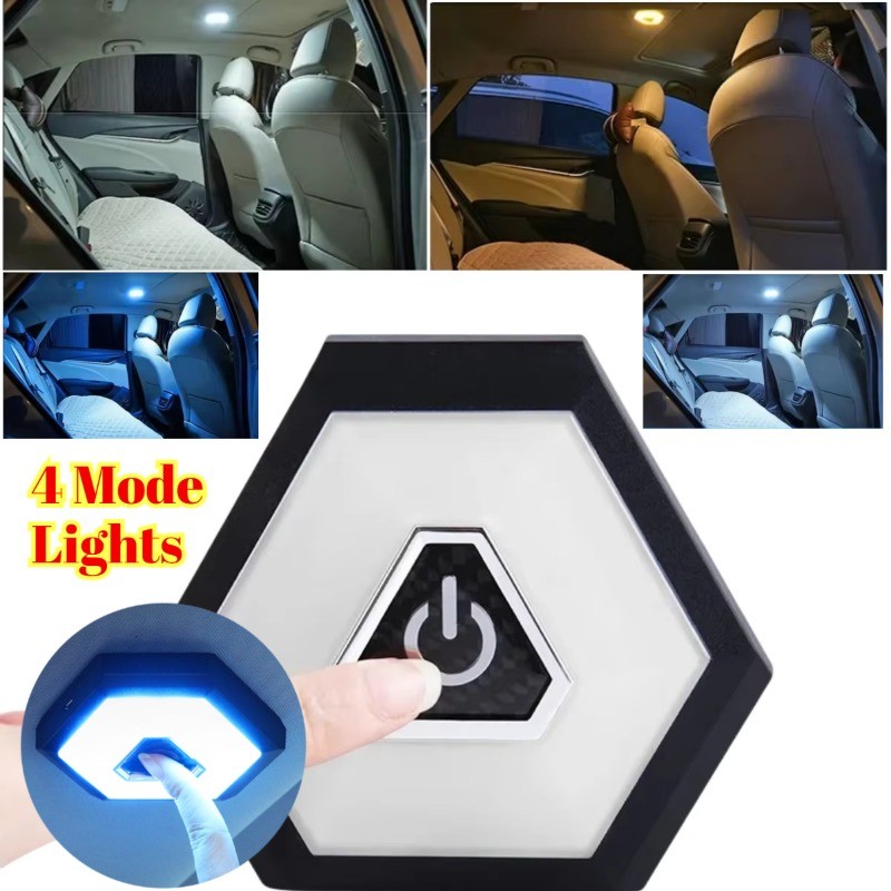 4 Mode Lights Car Roof Ceiling LED Light for Car Reading And ...