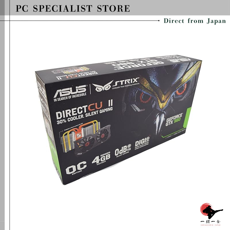 ASUSTek STRIX Series NVIDIA GeForce GTX 980 Graphics Card Overclocked ...