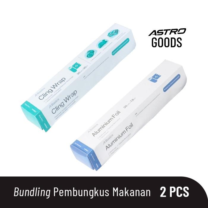 Bundle Cling Wrap box 30cm x 30m/Plastic Wrapping - A Basics & Aluminum ...