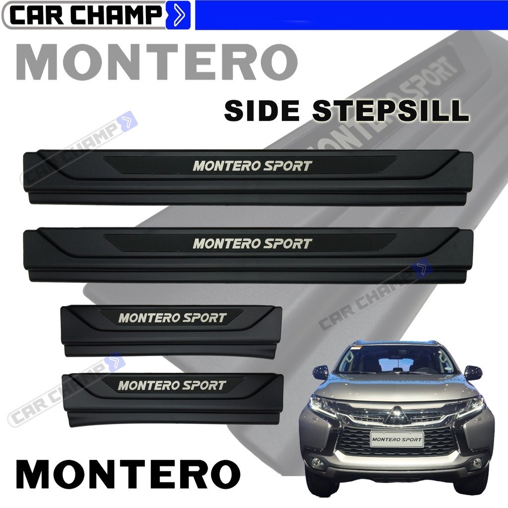 Mitsubishi Montero Sport 2016 - 2025 OEM Side Stepsill / Door Step Sill ...