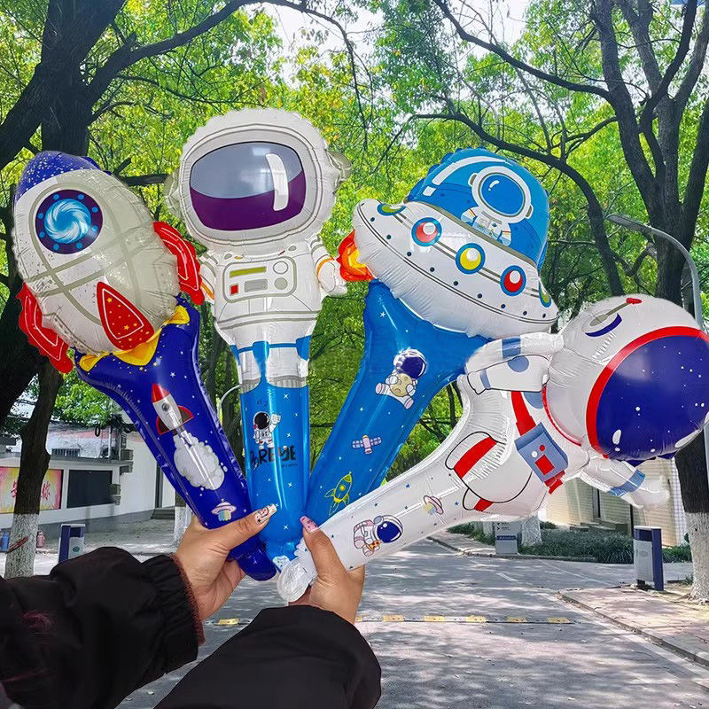 Children Handheld Inflatable Toys Battle Stick Mother Baby Party Event ...