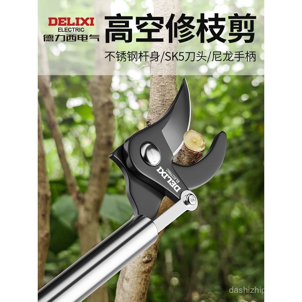 Delixi High Branch Pruner High Altitude Pruning Shears Telescopic Rod ...