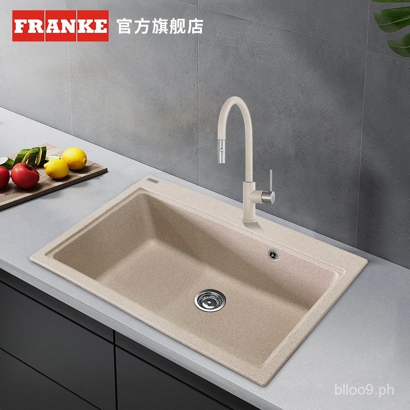 Franke Granite Sink Imported Kitchen Stone Sink Household Single Bowl ...