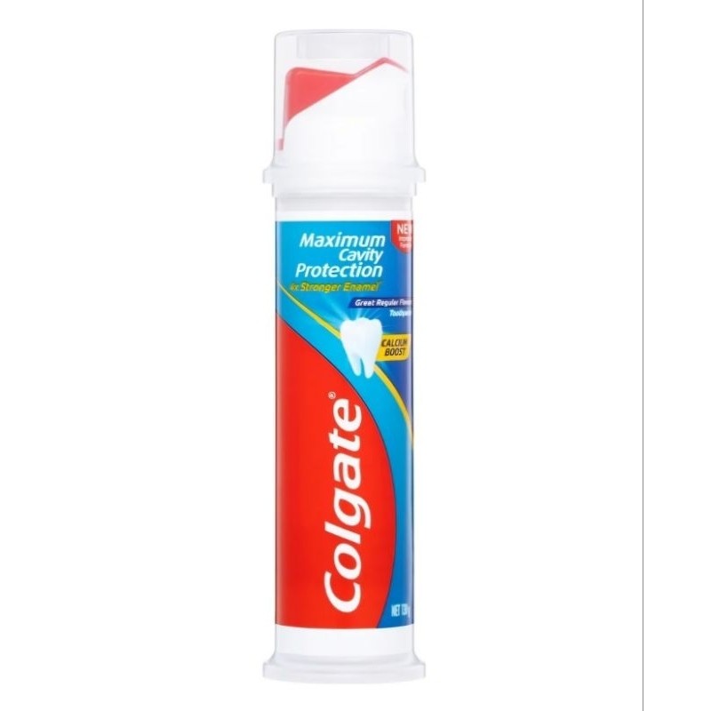 COLGATE CAVITY PROTECTION TOOTHPASTE PUMP 100mL | Shopee Philippines
