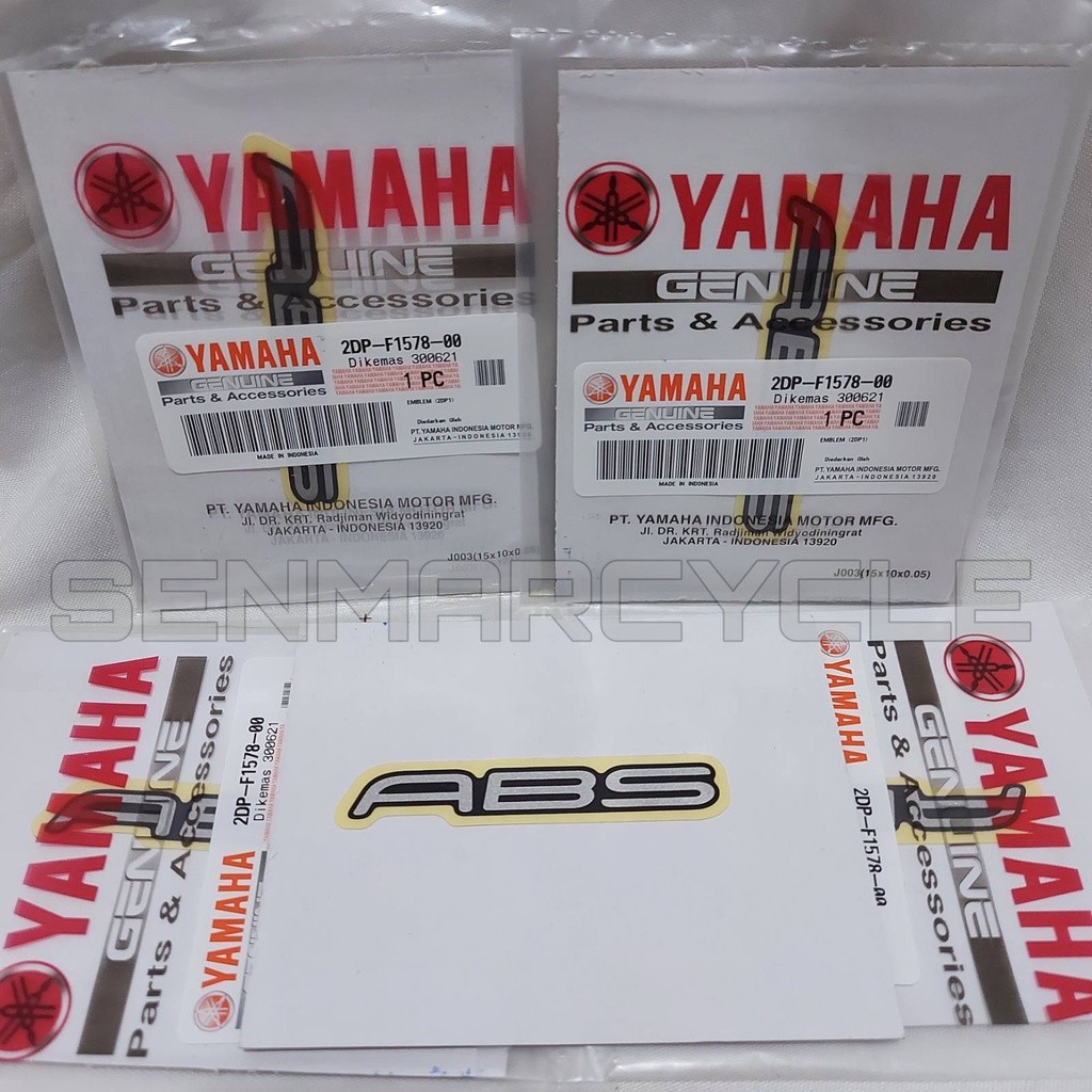 ABS STICKER NMAX V1 SOLD PER PIECE GENUINE YAMAHA | Shopee Philippines