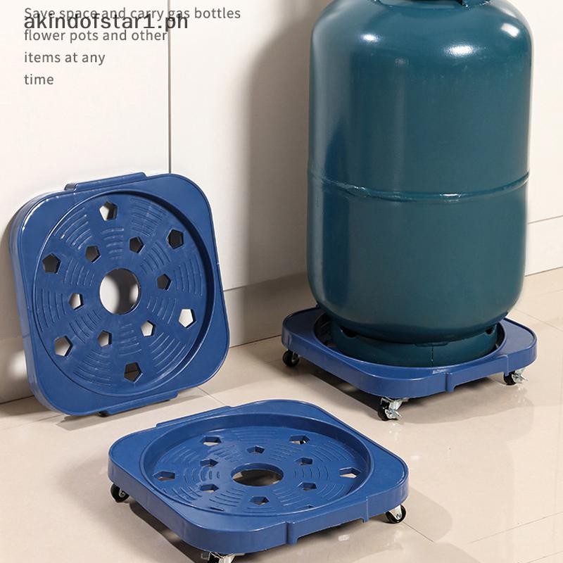 { OD&HOME } Gas Tank Mount Stand Storage Gas Bracket Movable Propane ...