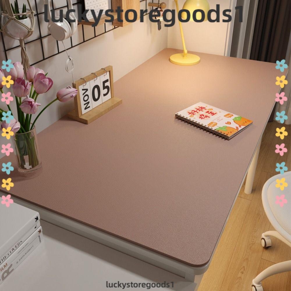 LUCKYSTOREGOODS Coffee Table Mat, Protection Eye Leather Student Desk ...