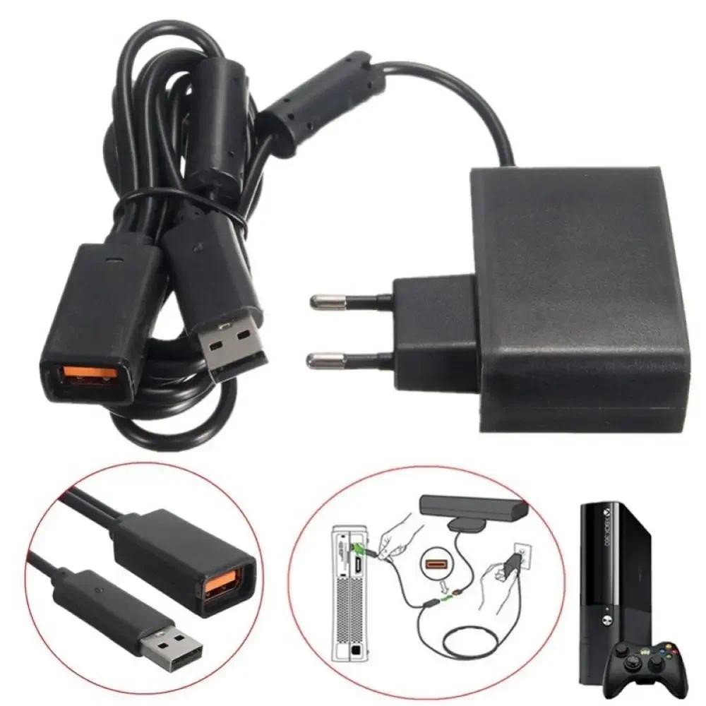 NEW EU US For Xbox 360 PLUG USB AC Adapter Power Supply with USB ...