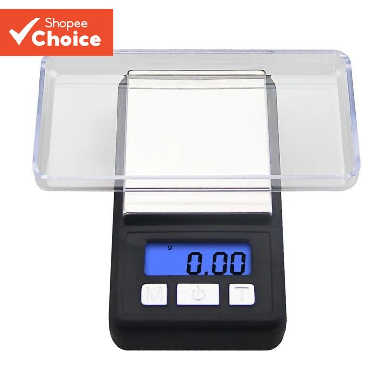 0.01g Digital Pocket Scale Portable LCD Electronic Jewelry Scale Gold Diamond Herb Balance ...