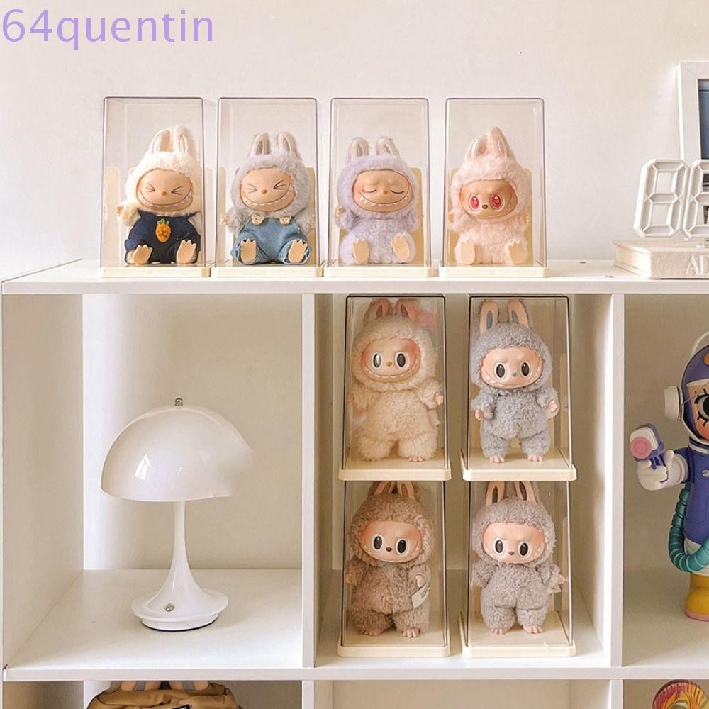 QUENTIN Labubu Doll Storage Case, Transparent Diy Hand-made LABUBU ...