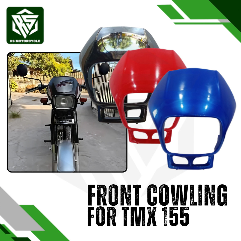 [RS MOTORCYCLE] MOTORCYCLE FAIRINGS FRONT COWLING TMX 155 A18 | Shopee ...