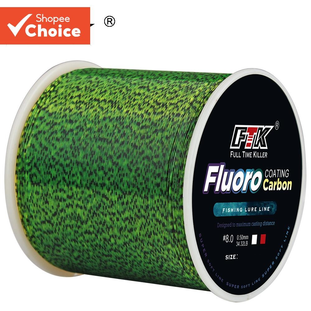 500M Fluorocarbon Coating Carbon Fiber Monofilament Leader Line for ...