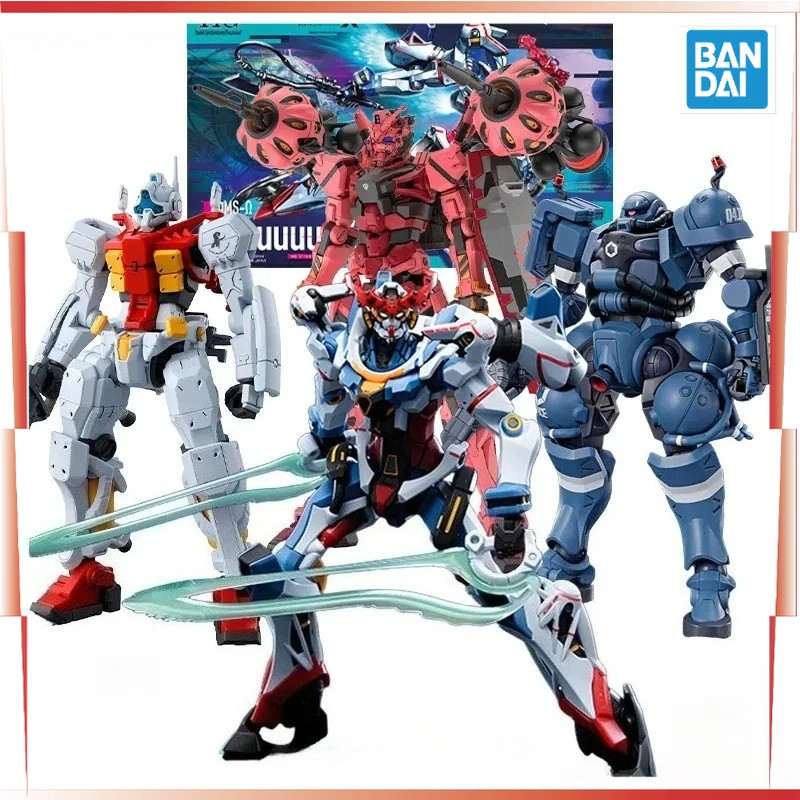 Bandai GUNDAM HG MSGG RED GUNDAM GQuuuuuuX POLICE ZAKU 1/144 Anime ...
