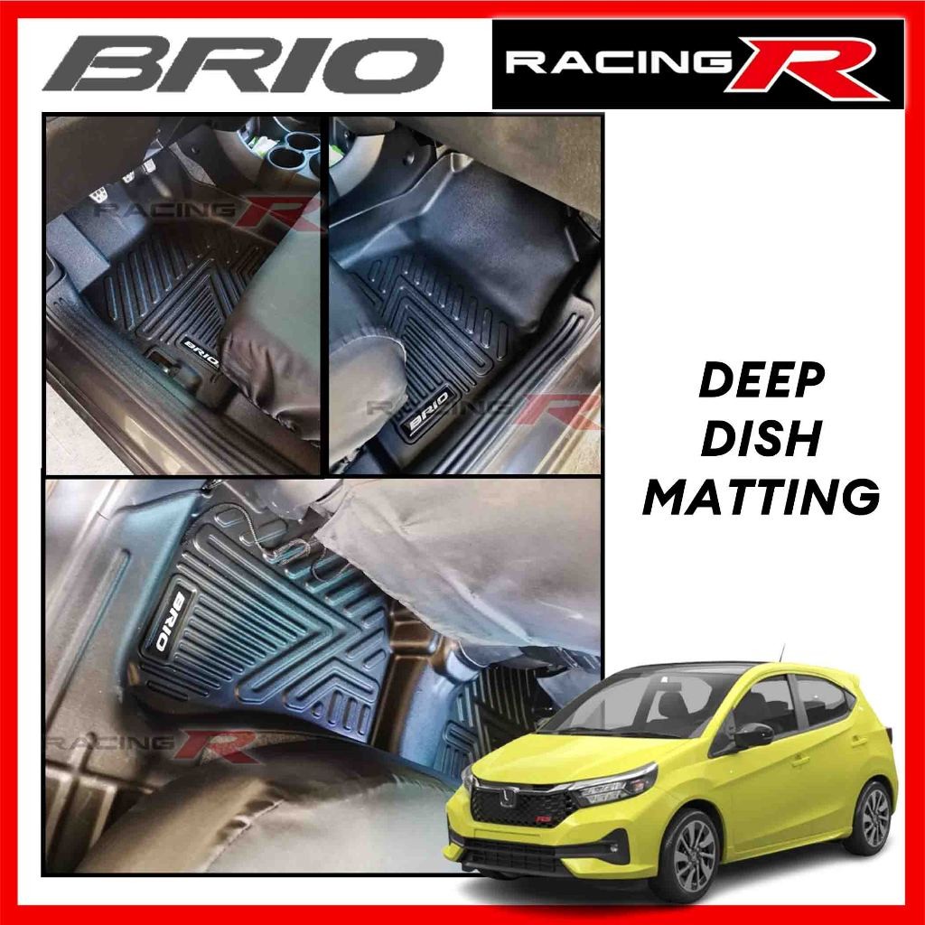 Honda Brio 2019 to 2025 OEM TPE 5D Deep Dish Matting High Quality Material 2020 2021 2022 2023 ...