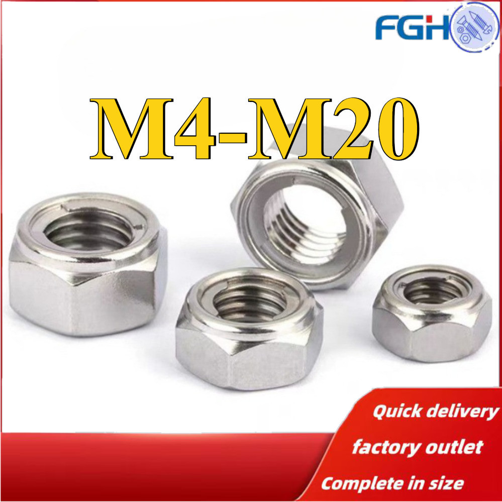 All-Metal Lock Nut，Anti-Loose Nut，DIN985 Lock Nut / Self-Locking Nut ...