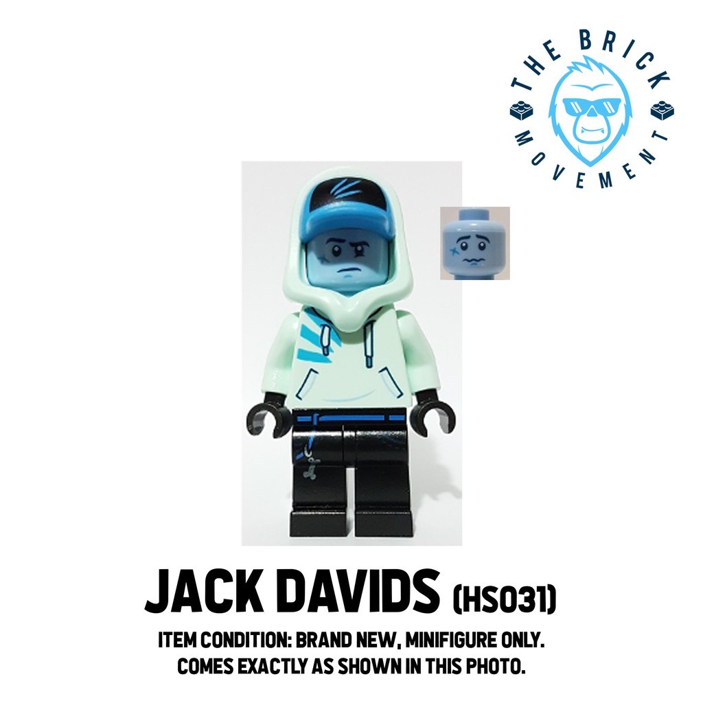 HIDDEN SIDE Jack Davids Minifigure | Shopee Philippines