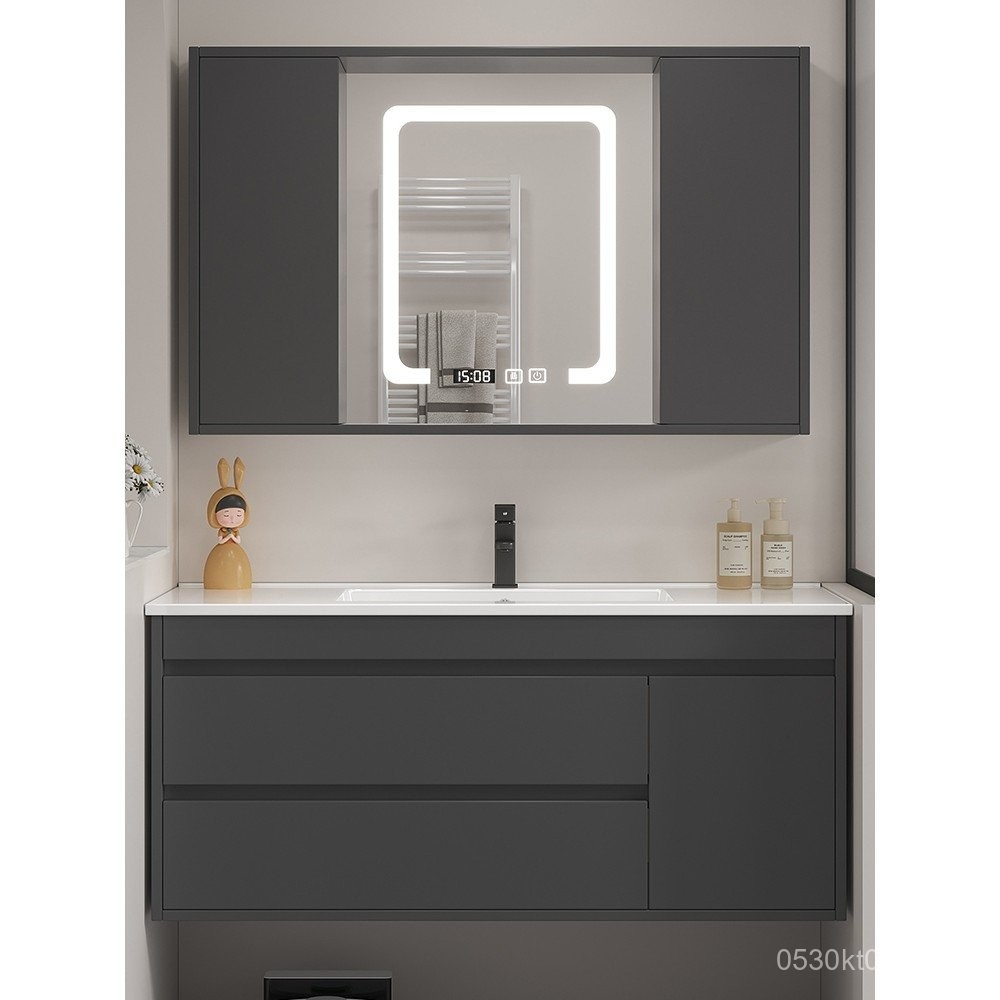 Hide115Washbasin10/75cm85Custom Bathroom Cabinet /Integrated Cabinet ...
