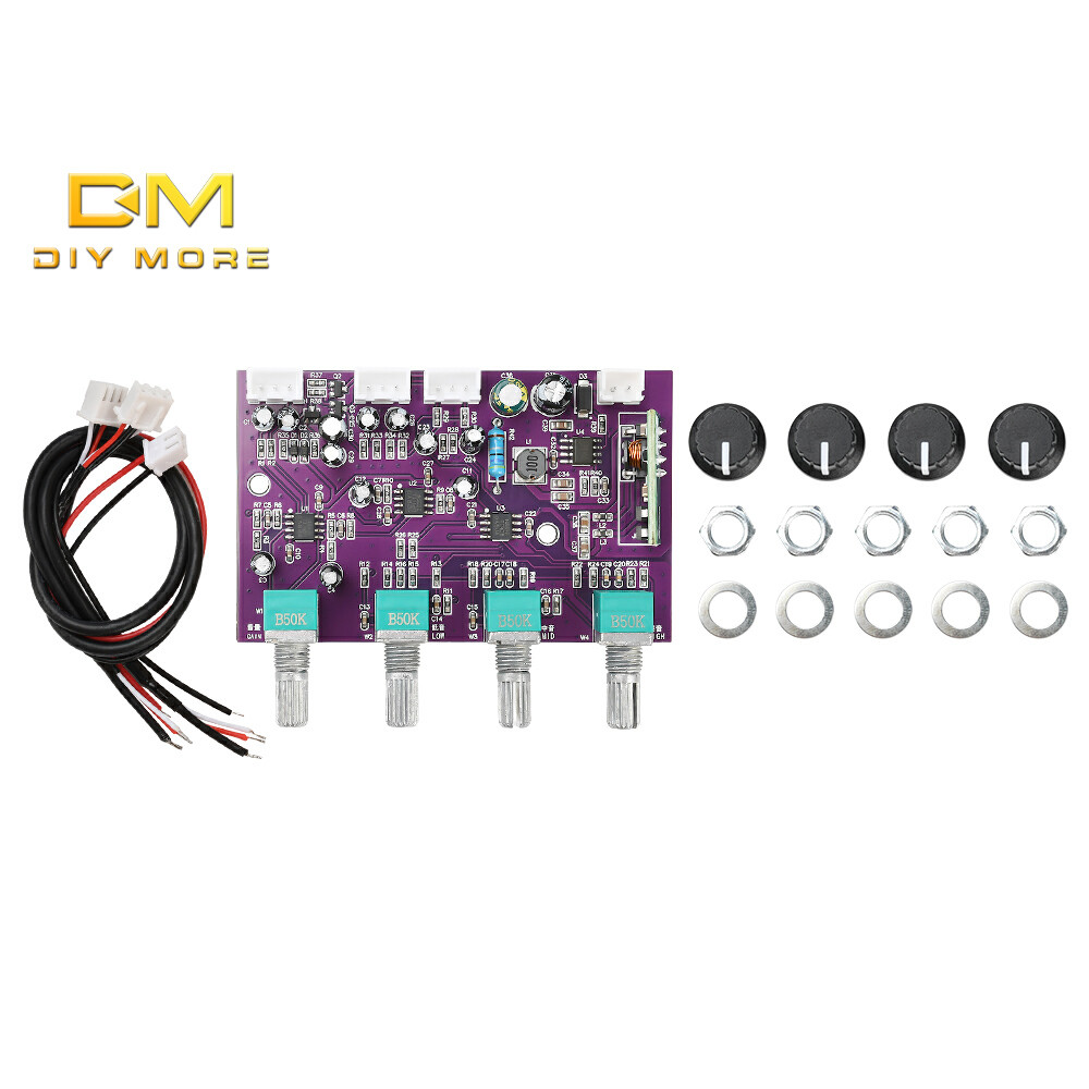 DIYMORE DC 9-29V Front-End Motherboard Tine553 Amplifier Front-End ...