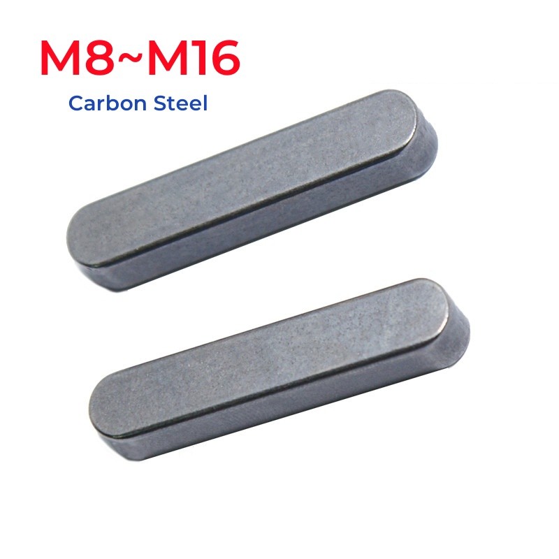 M8 M10 M12 M14 M16 GB1096 Carbon Steel A Type Flat Key Dowel Drive ...
