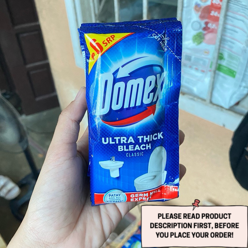 Domex Ultra Thick Bleach Classic Blue 6pcs | Shopee Philippines