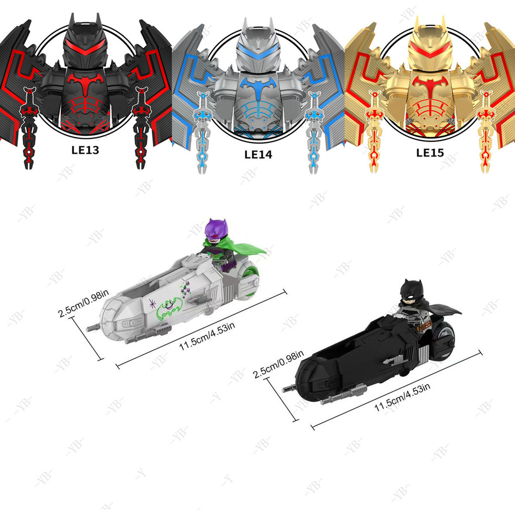 Educational assembly toys dc Batman series Pale Knight building blocks ...