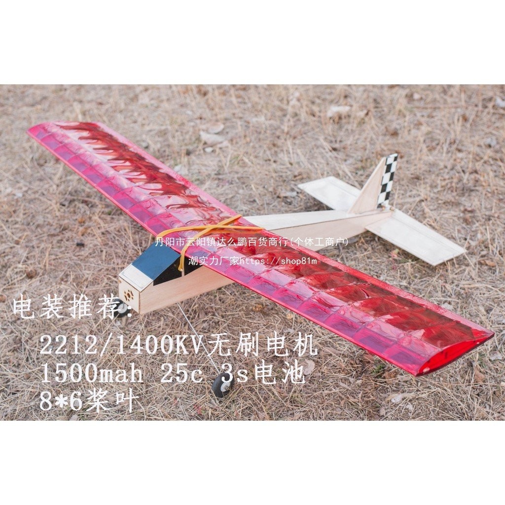 Balsa Wood Model Airplane Beginner's Remote Control Airplane90cm ...