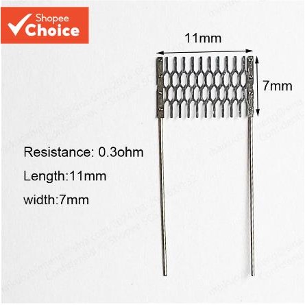 10Pcs/Box DIY Rebuild Mesh Coils 0.6/0.8/1.0/1.1/1.2 Ohm Coil For ...