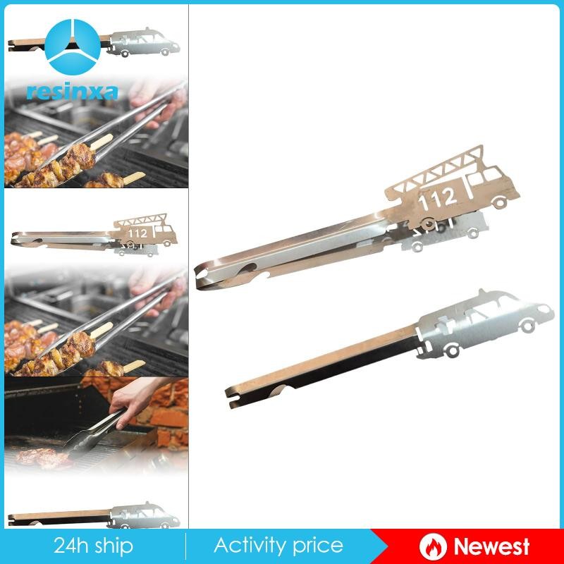 [Resinxa] BBQ Tongs Outdoor BBQ Fried Steak Clamp Barbecue Clamp ...