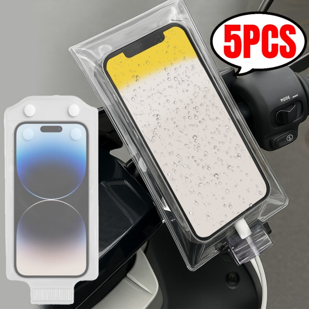 Durable PVC Mobile Phone Rain Cover Universal Touchscreen Phone Bag 25 ...