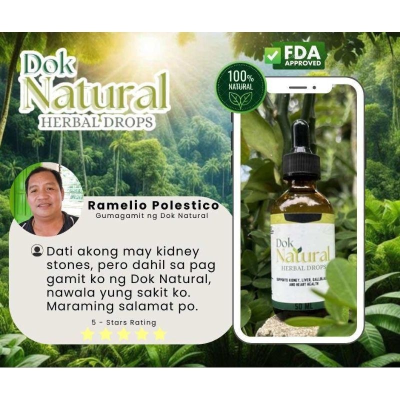 AUTHENTIC DOK NATURAL HERBAL DROPS WITH FDA APPROVED | Shopee Philippines