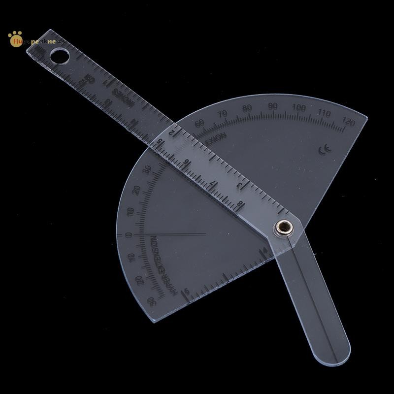 hugepeaknews Medical Finger Goniometer Plastic Protractor 180 Degree ...