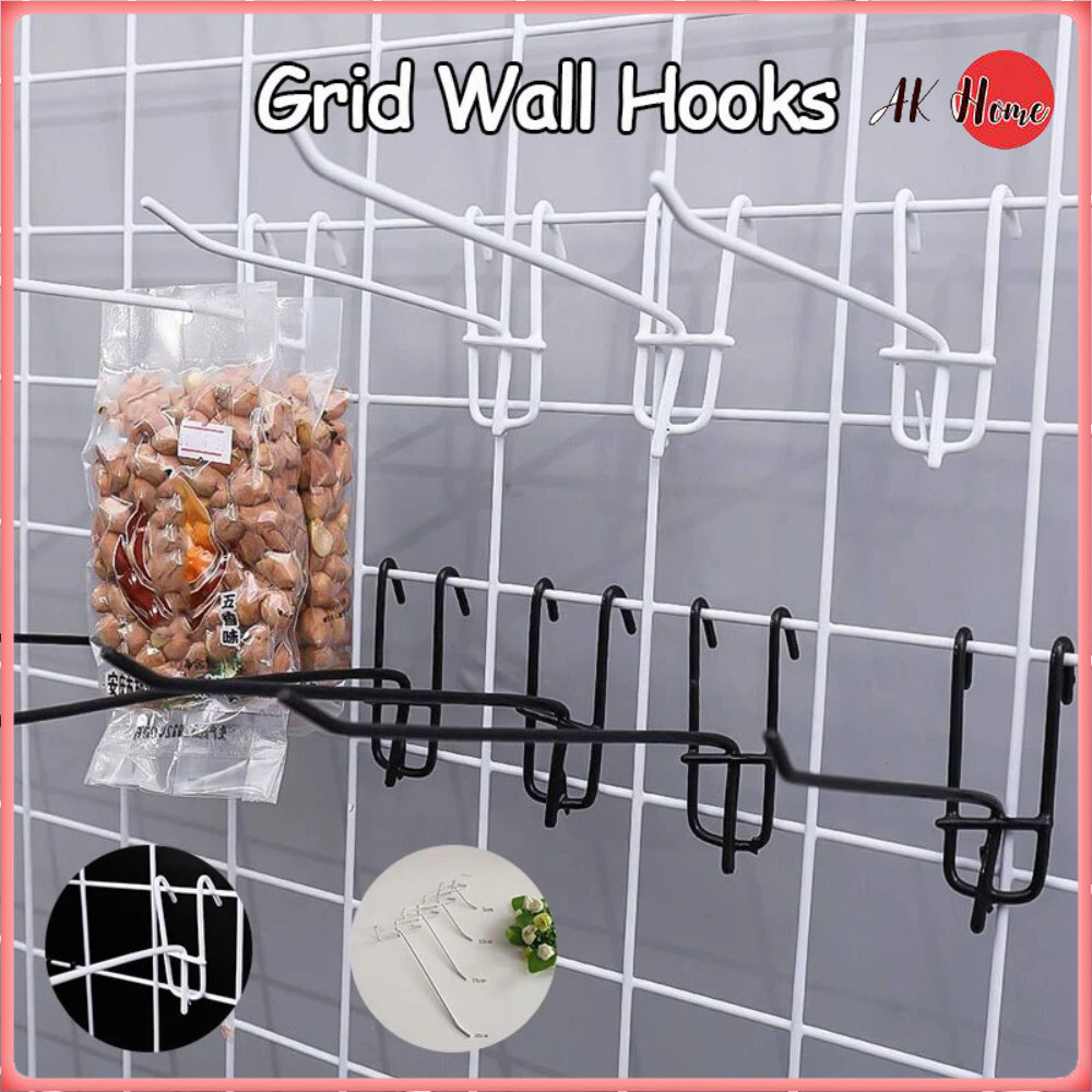 10pcs Screen Hook Coated Wire Hook Home Living Organizers Store Screen ...