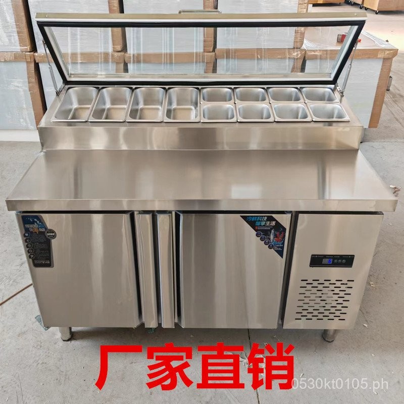 Workbench Small Ice Powder Freezer Sugar Water Sprinkling Commercial ...