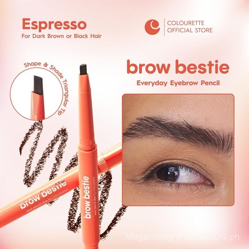Colourette Eye Gotchu Brow Bestie Everyday Eyebrow Pencil | Shopee ...