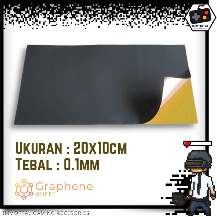 [IM] Graphene Copper Sheet Thermal Sticker Graphite Heatsink Thermalpad ...