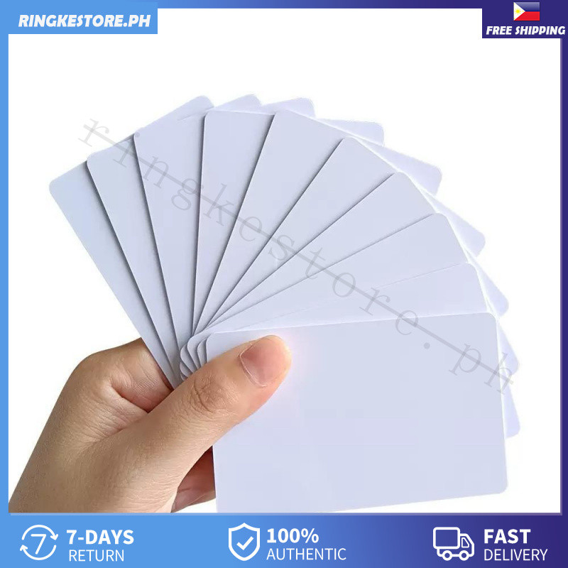 200pcs Without chip Printable Pvc Pre-Cut Cards For Direct Id Printing ...