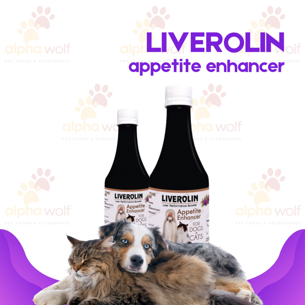 Liverolin Liver Performance Booster Appetite Enhancer for Dogs & Cats ...