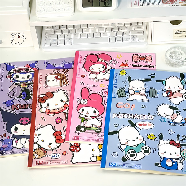 kuromi writing notebook kuromi notebook kuromi notebook for grade 3 Ins ...