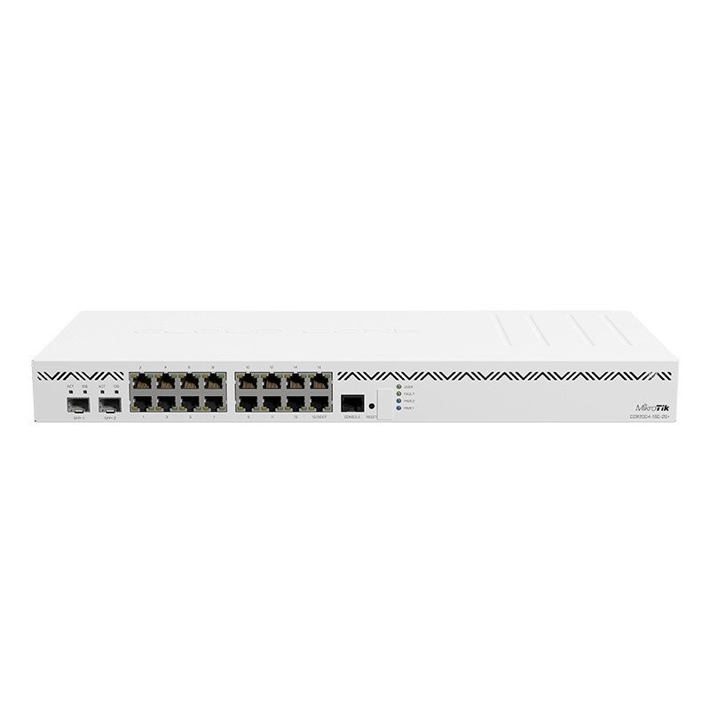 MikroTik CCR2004-16G-2S+ 1810Gbps Rack-Mount Wired Router L6 ROS ...