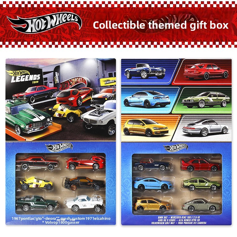 Hot Wheels European Car Gift Set 1:64 Diecast Collection – Mercedes 190 ...